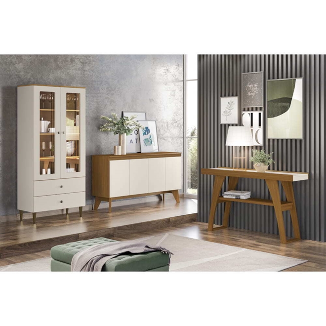 Aparador Buffet Quartzo Henn 4 Portas 150cm | Schumann