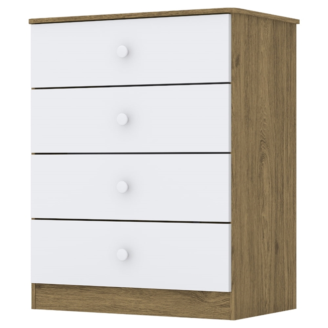 Cômoda Infantil 4 Gavetas Henn Labirinto | Schumann