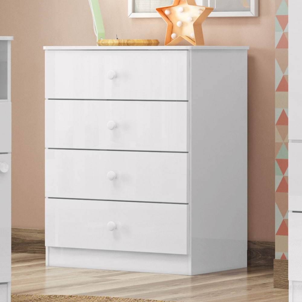 Cômoda Infantil 4 Gavetas Henn Labirinto | Schumann