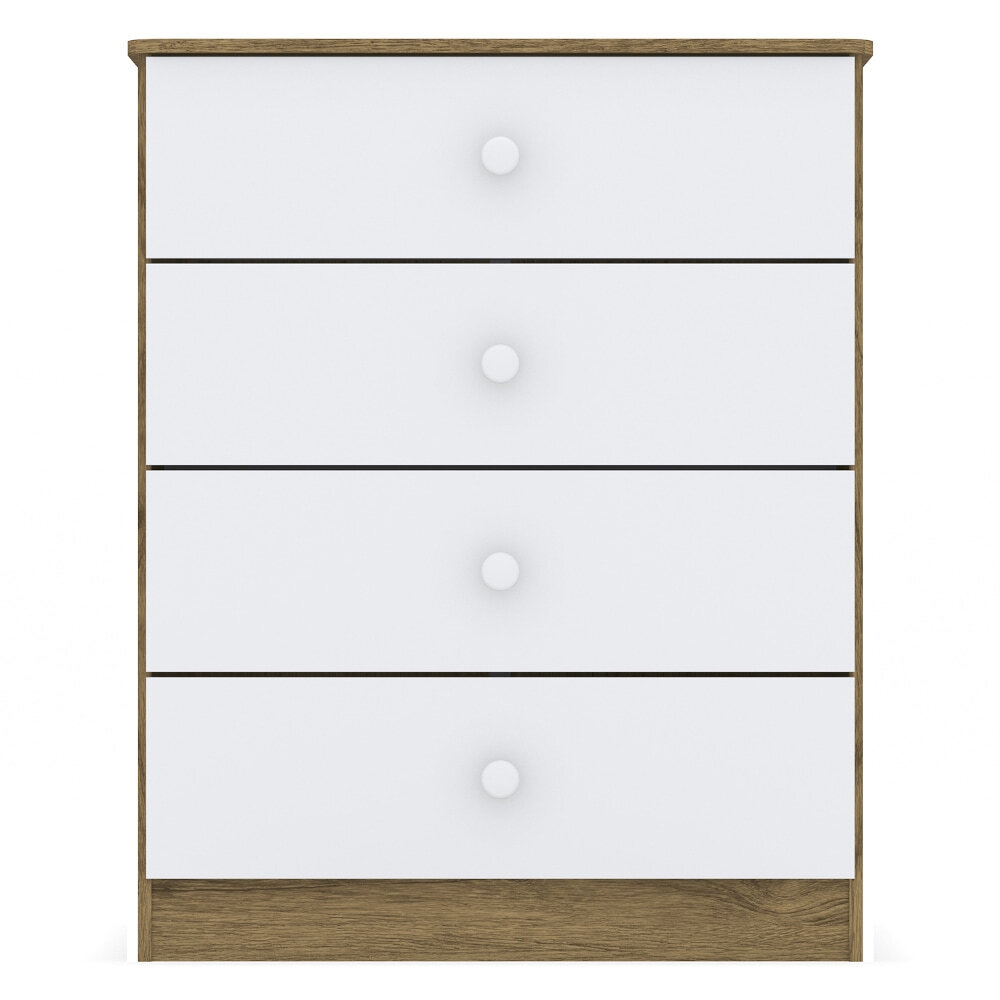 Cômoda Infantil 4 Gavetas Henn Labirinto Multisom