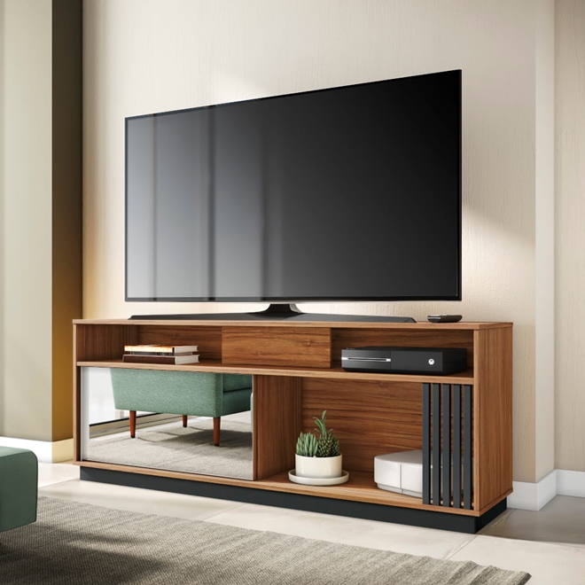 Rack para TV até 65 Polegadas 1,6m com Espelho Colibri | Schumann