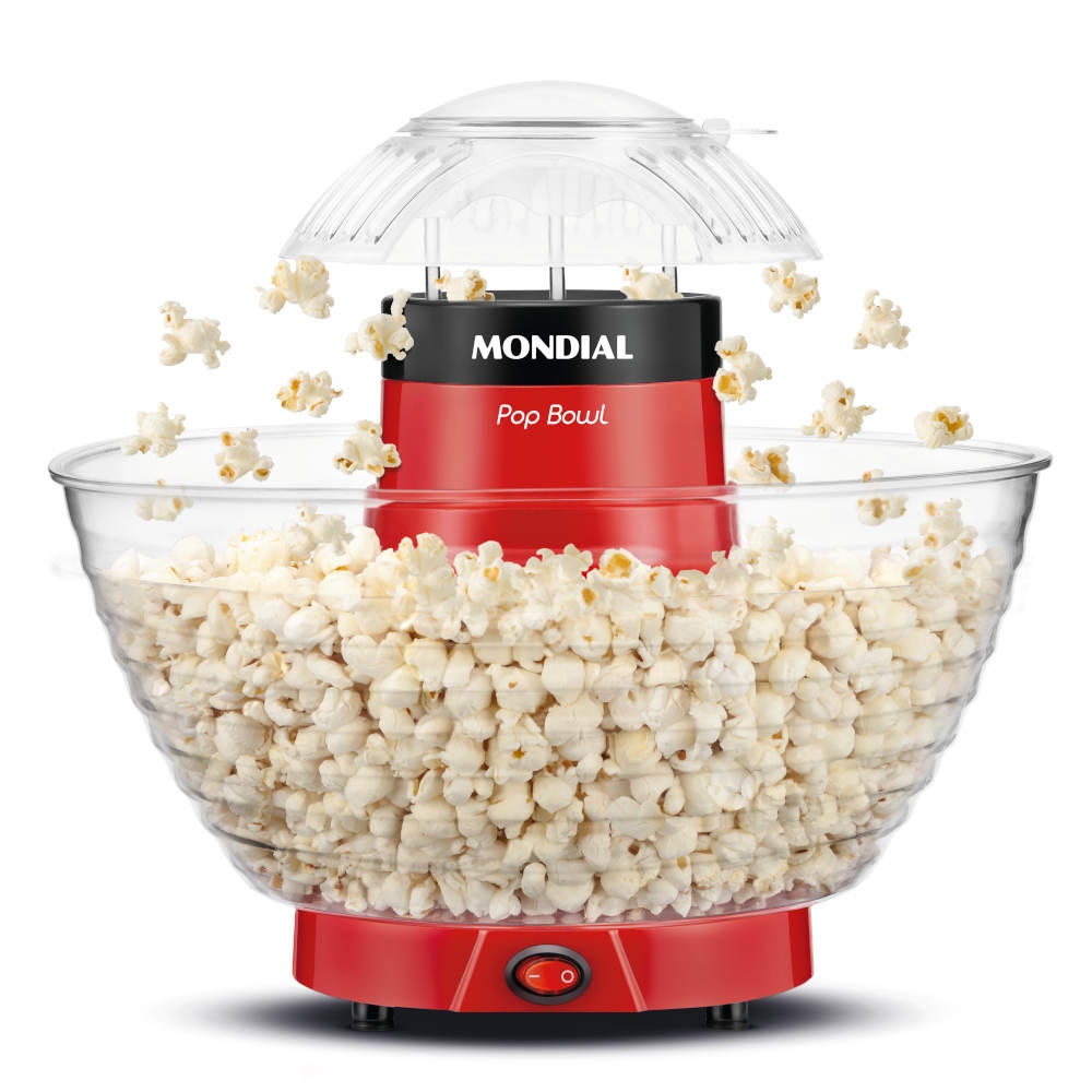 Pipoqueira Elétrica Mondial Pop Bowl PP-05 1200W com B | Schumann