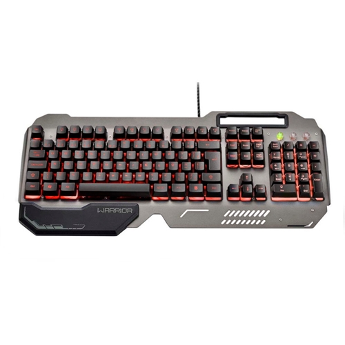 Teclado Gamer Warrior Multilaser TC222 - Metal Led | Schumann