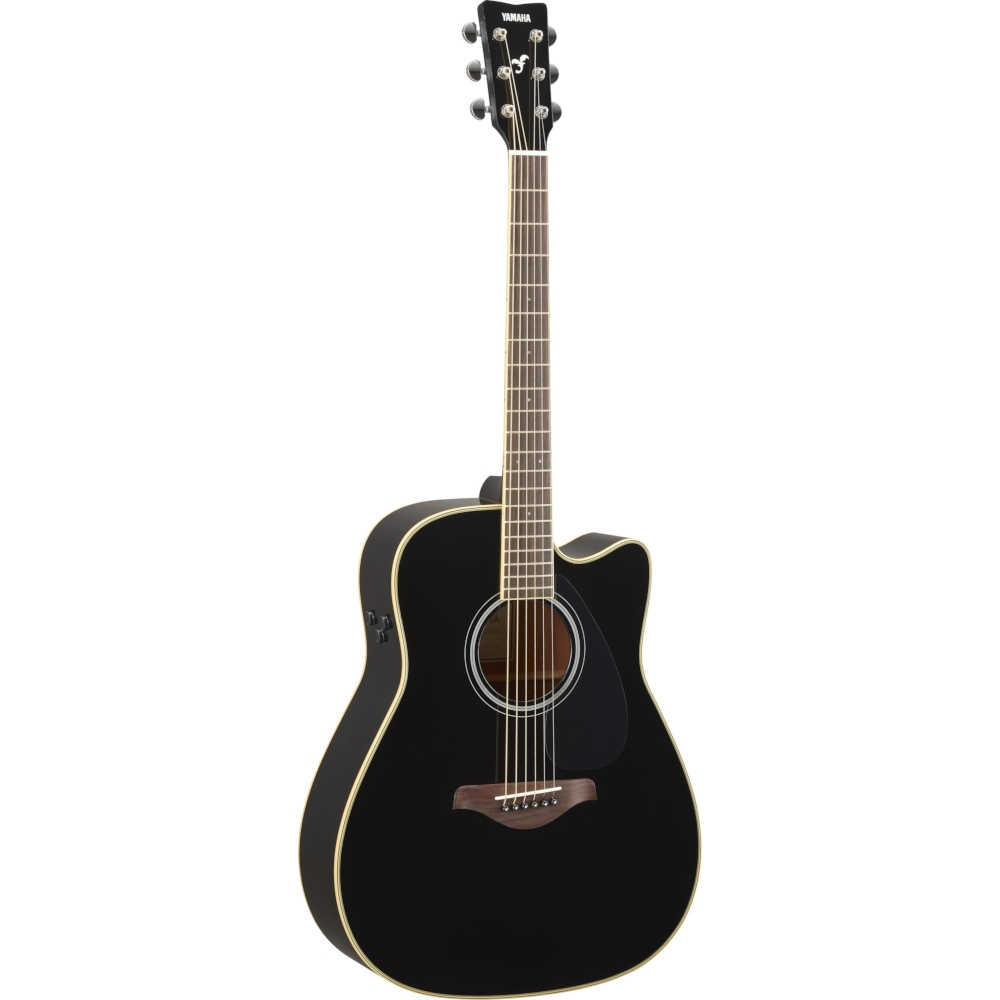 Violão Folk Yamaha FGC-TA TransAcoustic Cordas de Aço Multisom