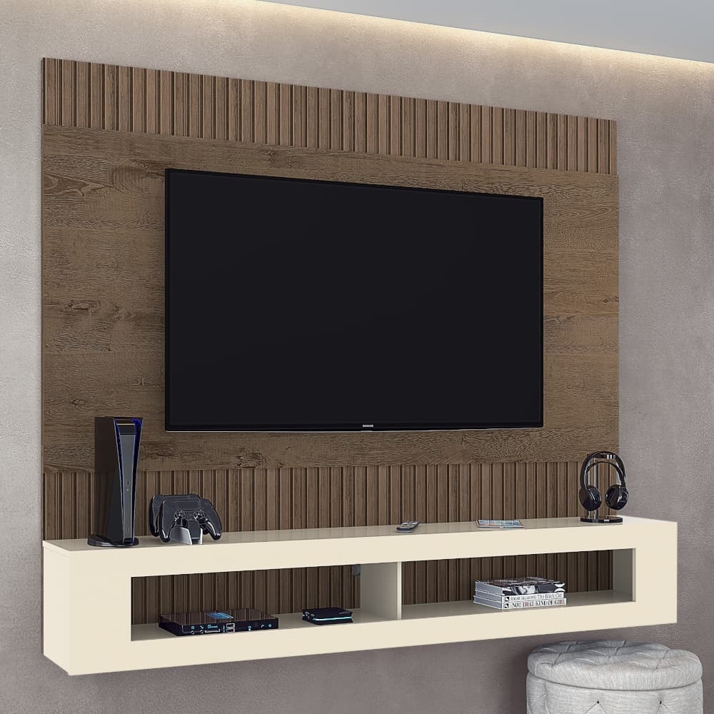Painel para TV até 65 Polegadas 1,83m Atualle San Dieg Multisom