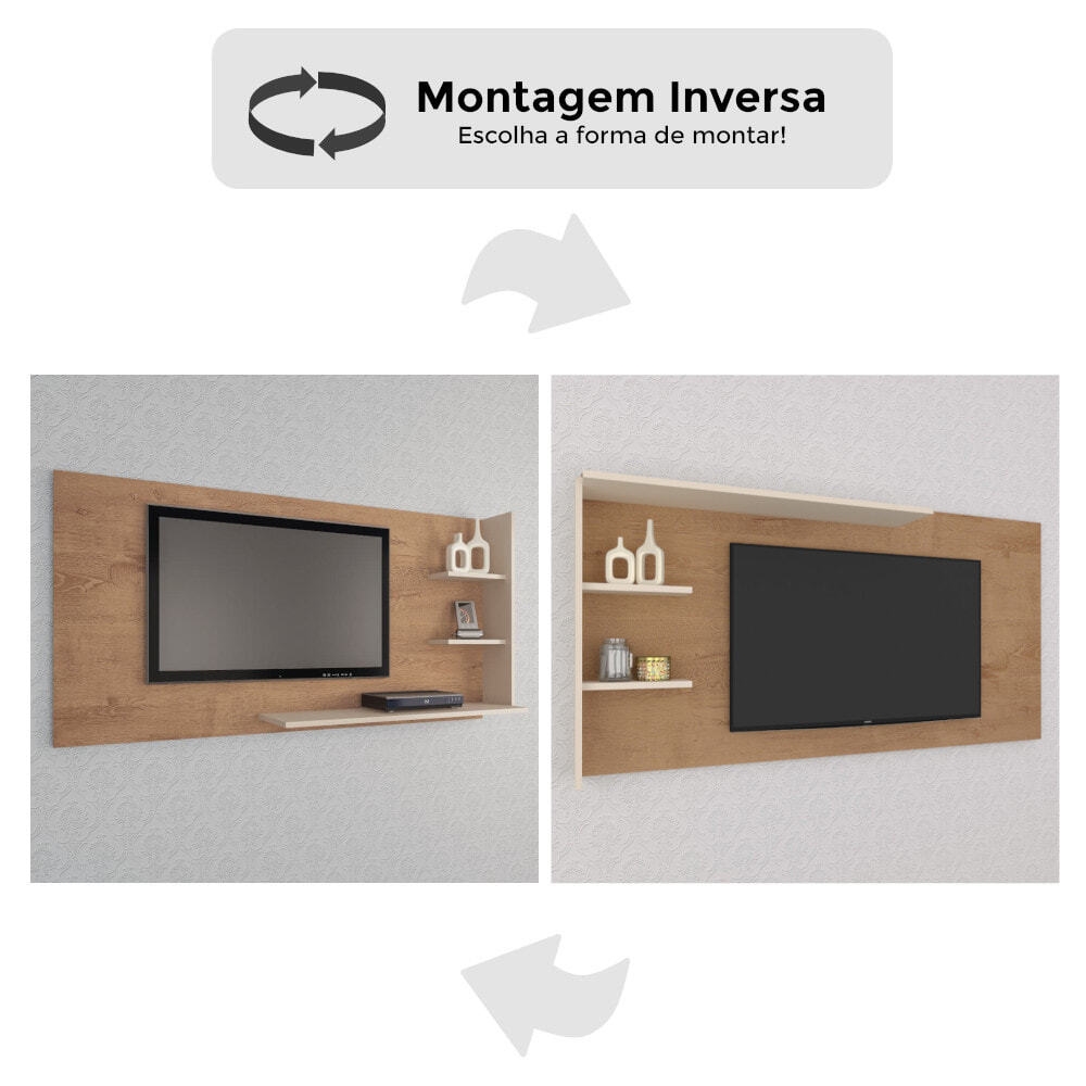 Painel para TV até 47 Polegadas 1,50m Atualle Rio de J | Schumann