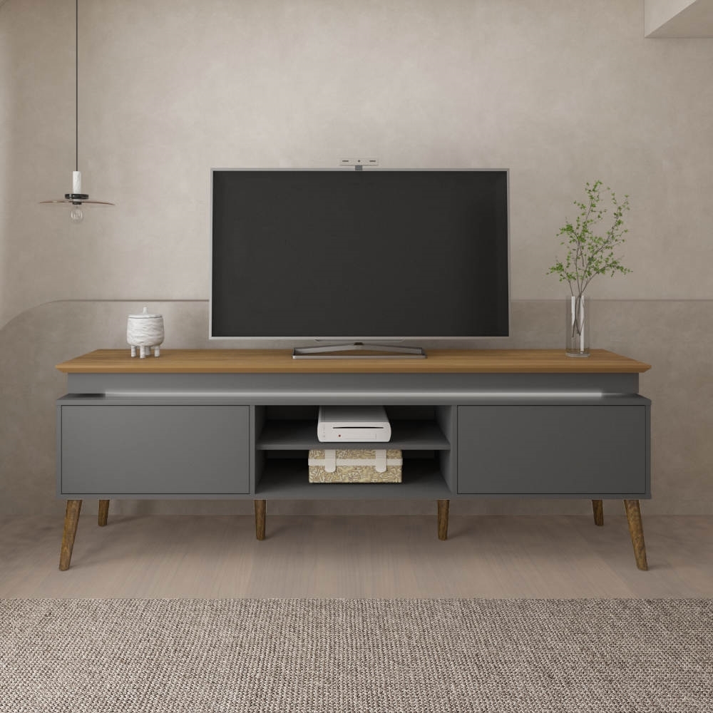 Rack para TV até 75 Polegadas 1,8m com LED Artely Lumi | Schumann