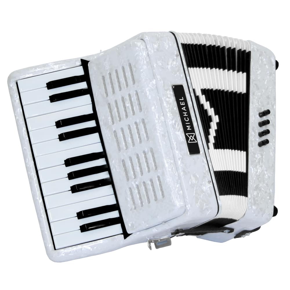 Acordeon Michael 8 Baixos ACM0822 com Case Super Luxo Multisom
