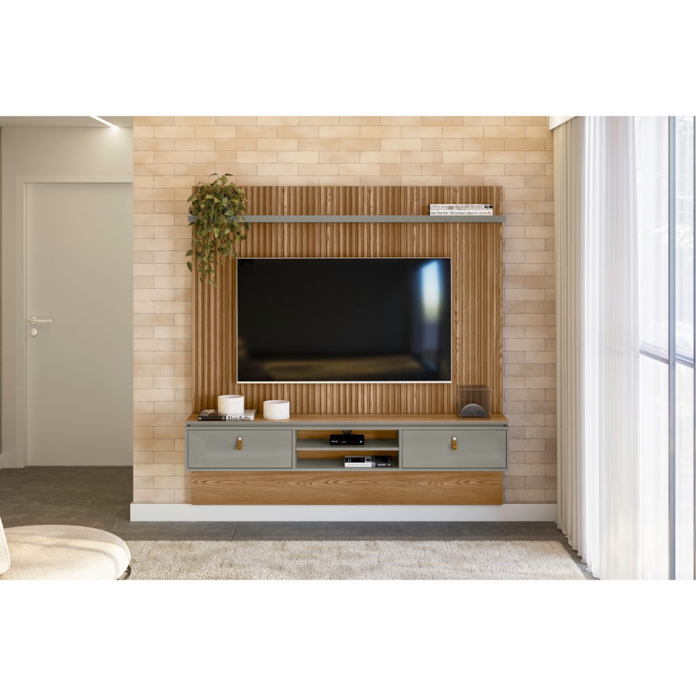 Painel para TV até 75 Polegadas 1,80m Linea Brasil Aut | Schumann
