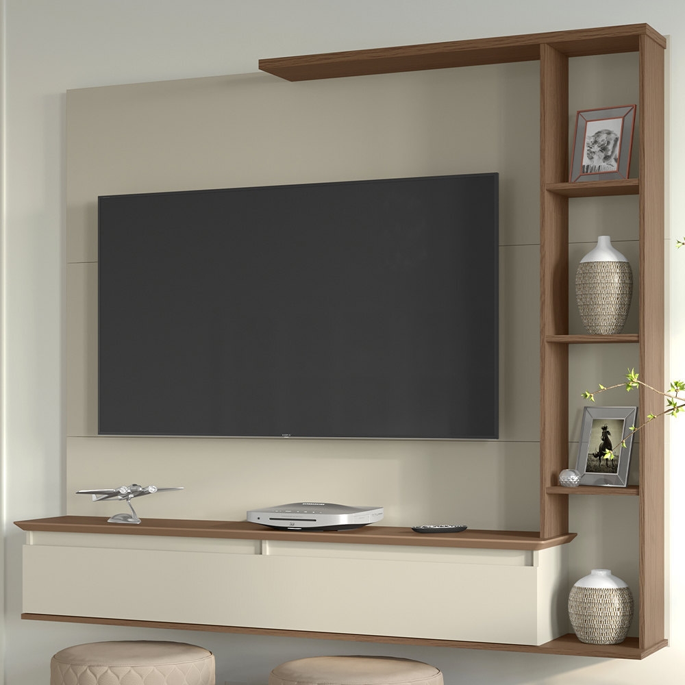 Painel para TV até 52 Polegadas 1,80m Patrimar Sublime Multisom