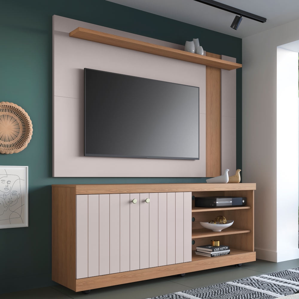 Rack Floripa com Painel Leme para TV até 70 Polegadas | Schumann