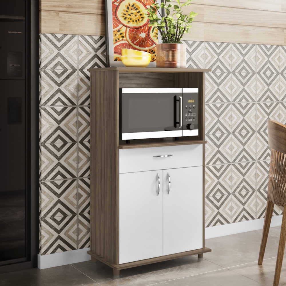 Balcão Multiúso 2 Portas 1 Gaveta Notável NT 3070 | Schumann