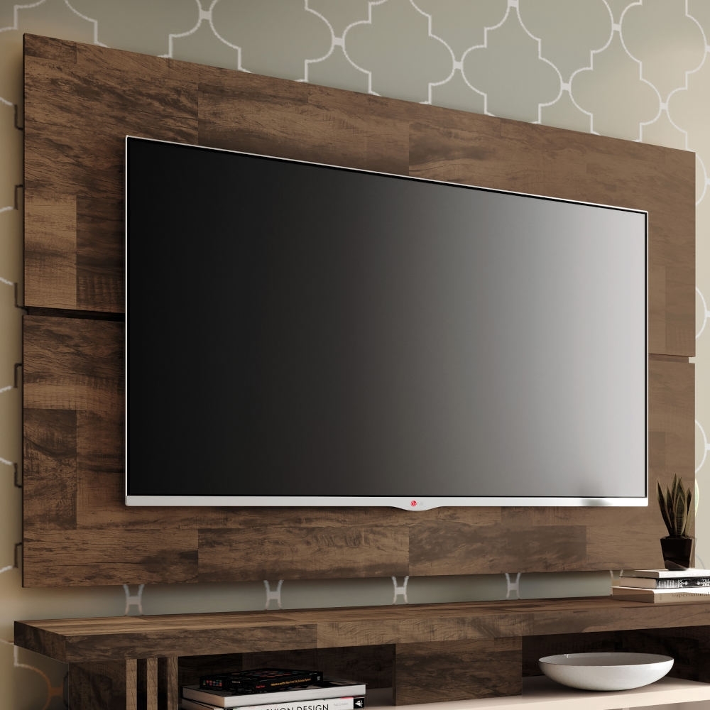 Painel para TV até 50 Polegadas 1,36m HB Móveis Briz 1 Multisom