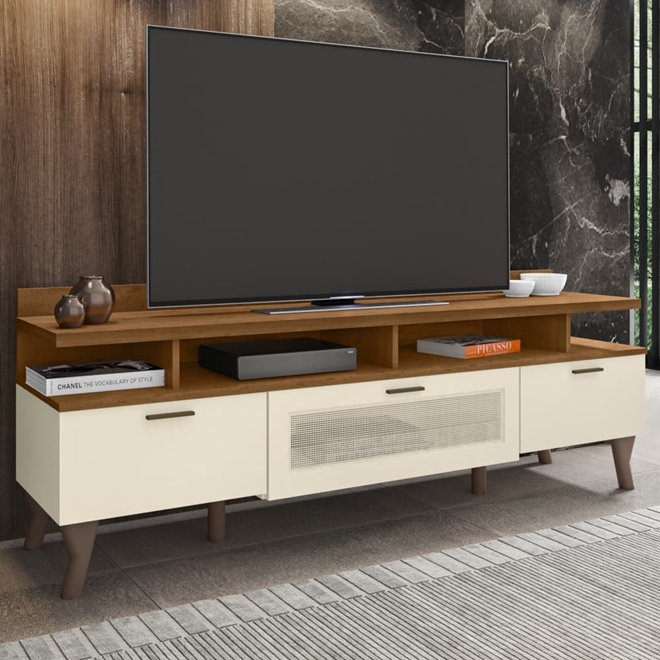 Rack para TV até 75 Polegadas 1,60m Mobler Arcade | Schumann