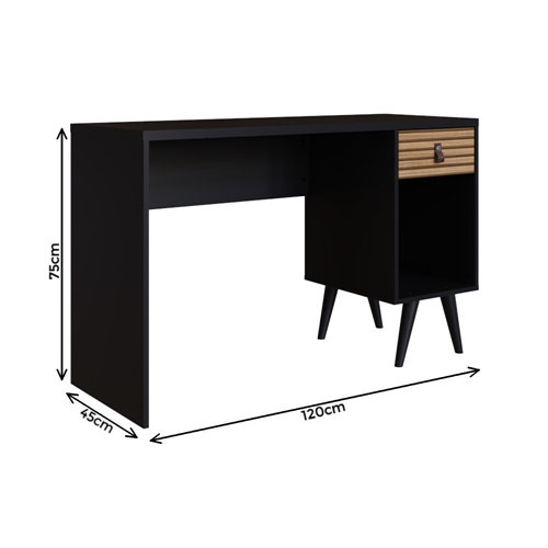 Escrivaninha 1 Gaveta Genialflex Amber | Schumann