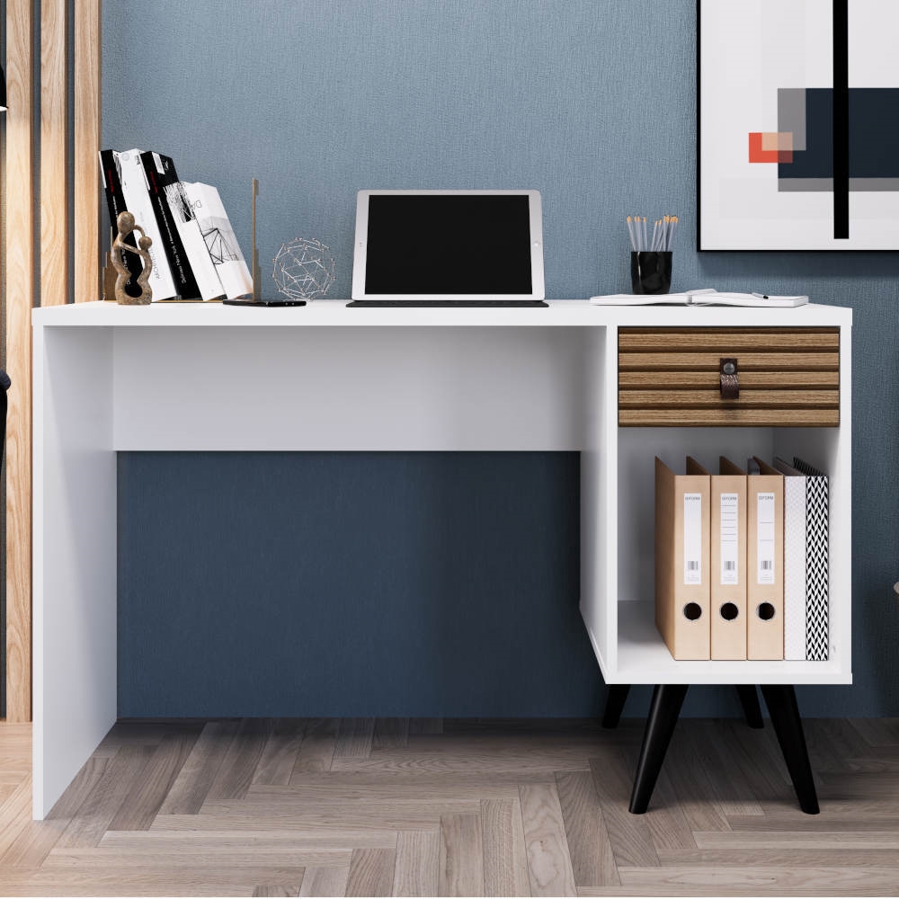 Escrivaninha 1 Gaveta Genialflex Amber | Schumann