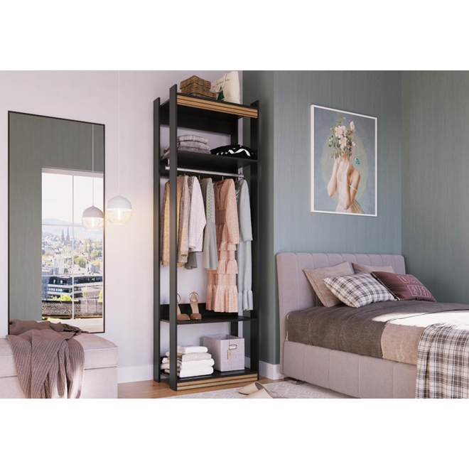 Closet 3 Prateleiras Genialflex Amber | Schumann