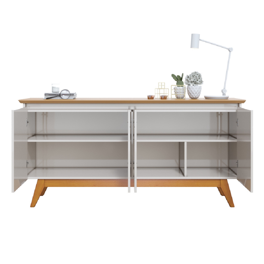 Buffet 4 Portas com Espelho 165cm Imcal Classic | Schumann