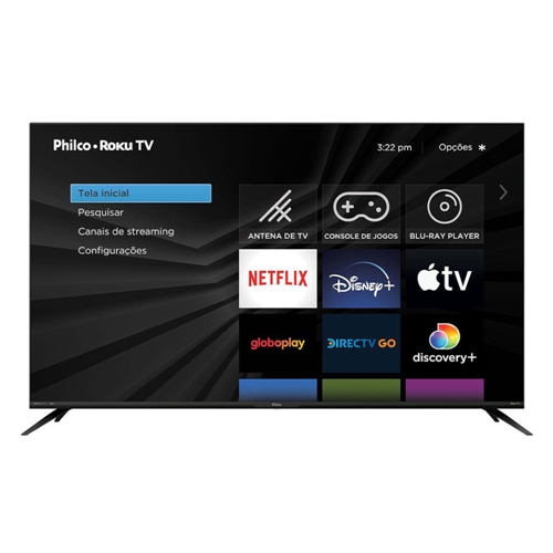 Smart TV 4K 50" Philco LED HDR PTV50G70R2CBBL Roku Dol | Schumann
