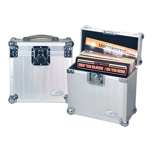 Case para Vinil Rockbag RC27131A Madeira - Prata Multisom