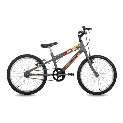 Bicicleta Aro 20 Free Action Joy - Cinza | Schumann