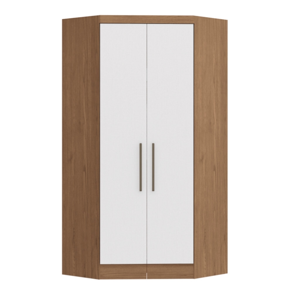 Guarda-Roupa Modulado de Canto Oblíquo 2 Portas 2 Gave | Schumann