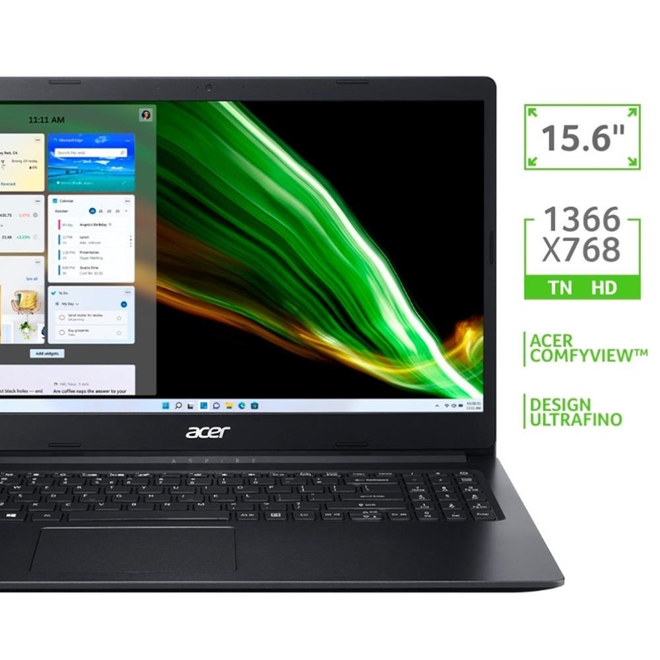 Notebook Acer Aspire 3 Celeron 4GB RAM 128GB SSD 15,6" Multisom