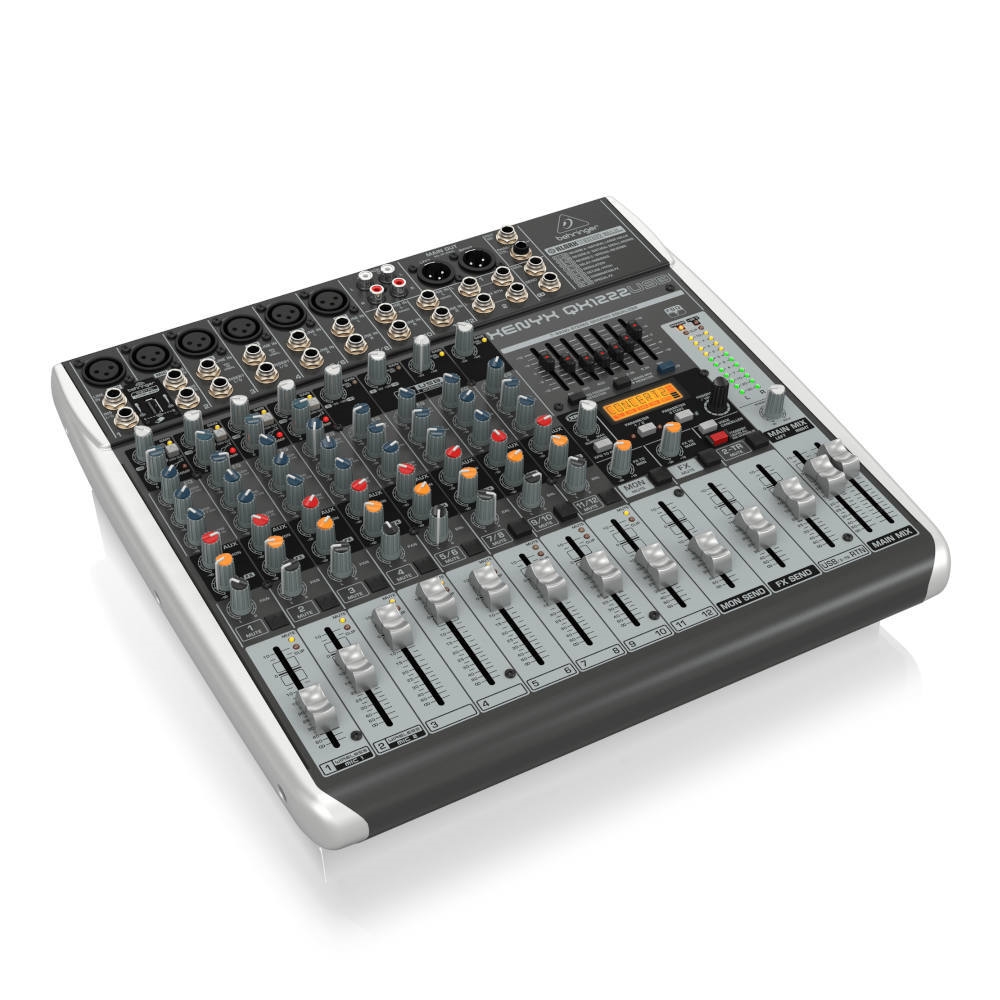 Mesa de Som Behringer 12 Canais QX1222USB - Bivolt Multisom