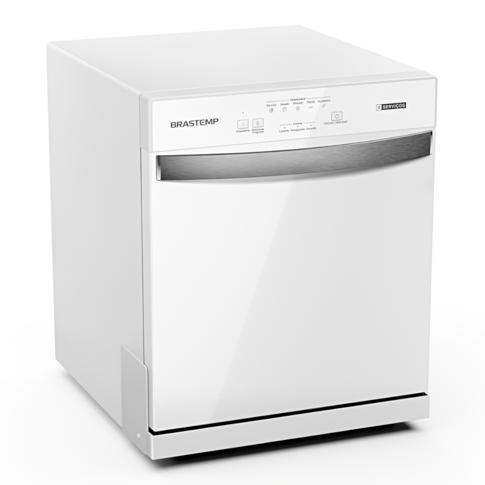 Lava Louças Brastemp 8 Serviços BLF08BB Branco | Schumann