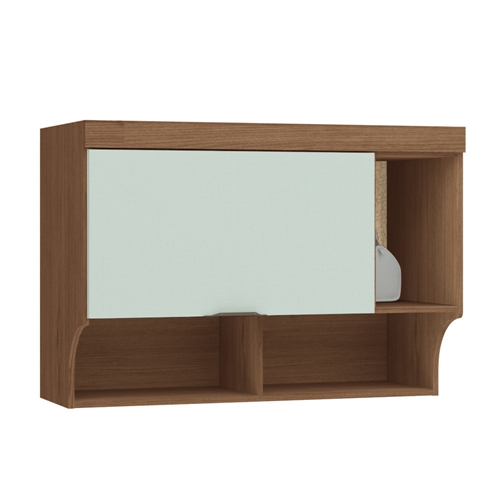 Armário Aéreo 1 Porta 3 Nichos Castro Infinity 3844A | Schumann