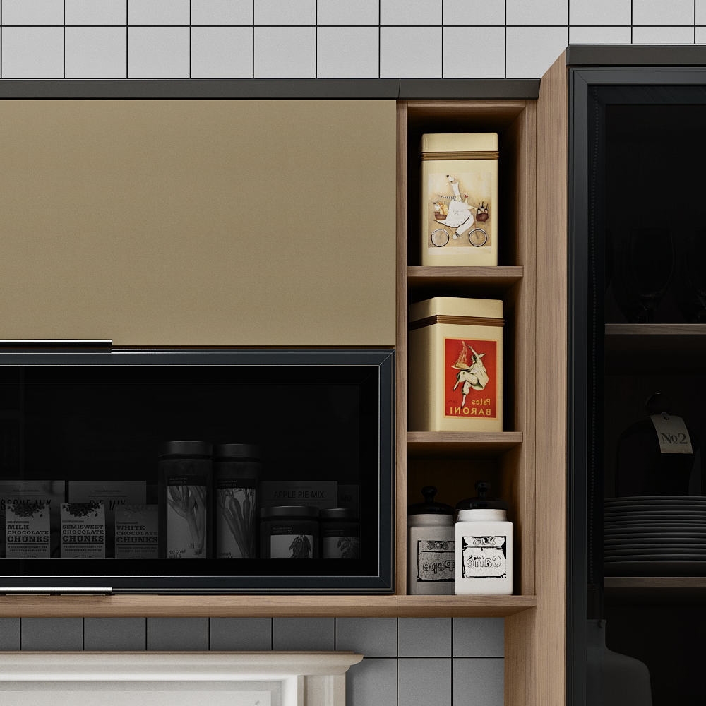 Cozinha Completa 11 Portas Visão Móveis Habitat Nogal | Schumann