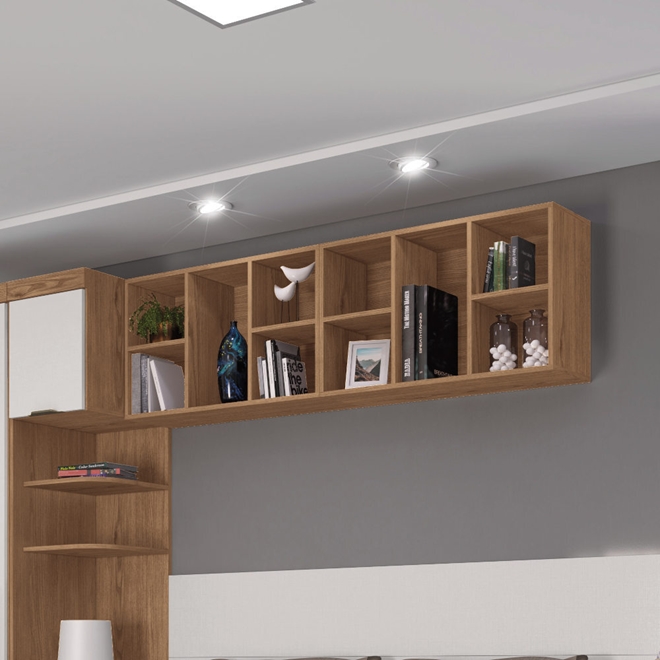 Quarto Modulado Casal 8 peças Castro Infinity | Schumann