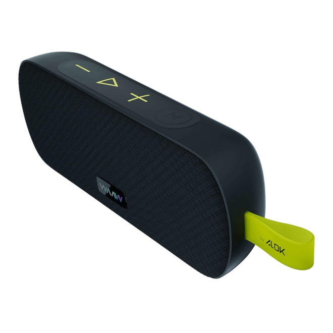 Caixa Som WAAW by ALOK US100SB Resistente Água Bluetoo Multisom