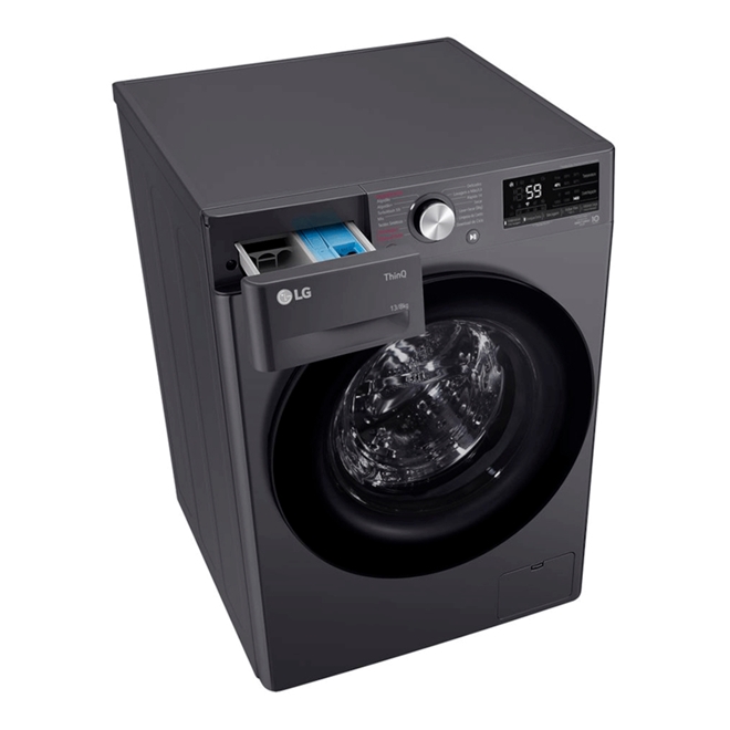 Lava e Seca LG 13kg VC4 CV5013BC4 Titanium | Schumann