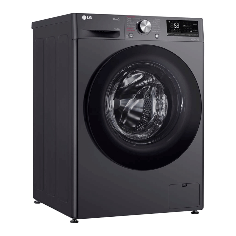 Lava e Seca LG 13kg VC4 CV5013BC4 Titanium | Schumann