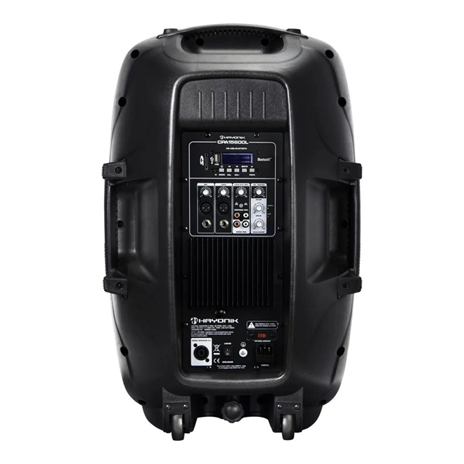 Caixa de Som Ativa Hayonik CPA 15600L 600W Preta - Biv | Schumann