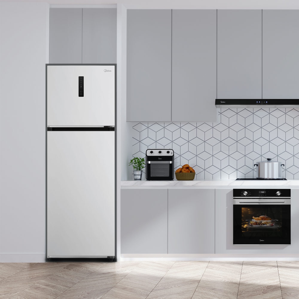 Geladeira Midea MD-RT468MTA012 347L 2 Portas Branco Multisom