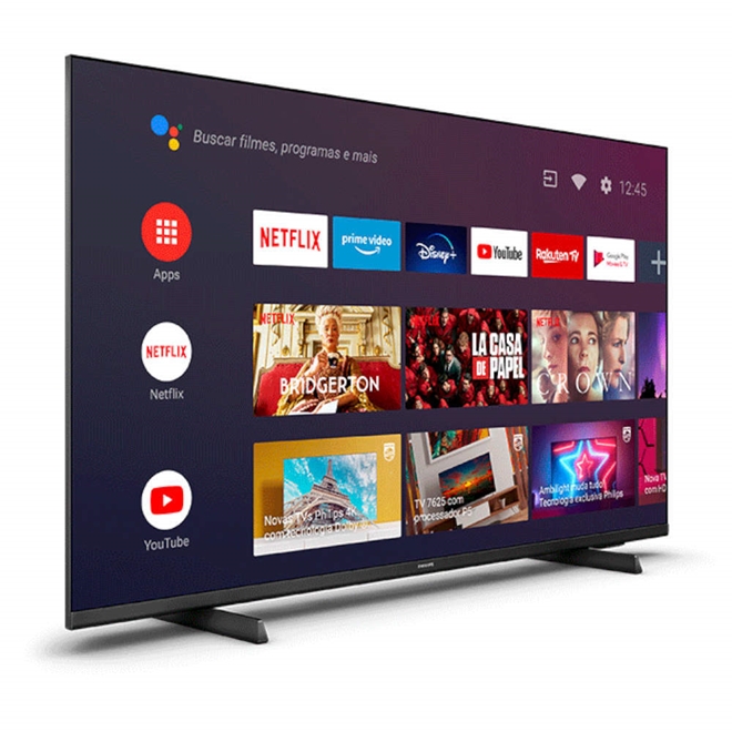 Smart TV 55" Philips LED UHD 55PUG7406/78 Dolby Vision | Schumann