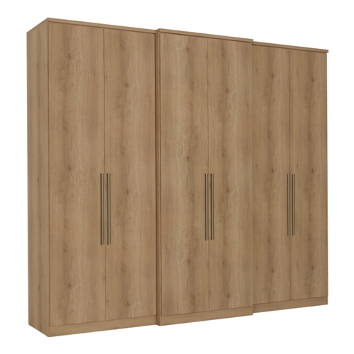 Guarda-Roupa Casal 6 Portas 4 Gavetas THB Baviera | Schumann