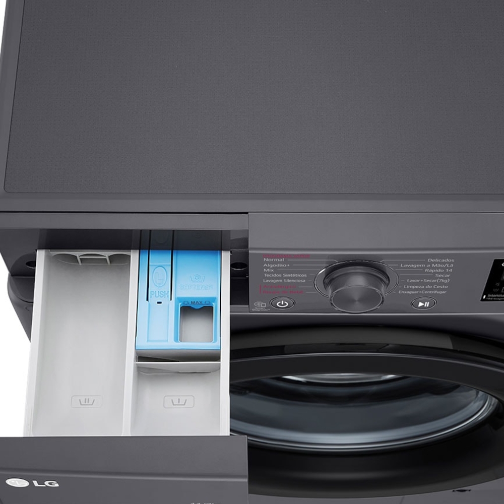 Lava e Seca LG 11Kg VC5 CV3011BC4 Titanium Multisom