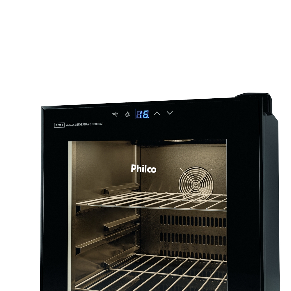 Cervejeira Philco PCV142P 91 Litros Preto Multisom