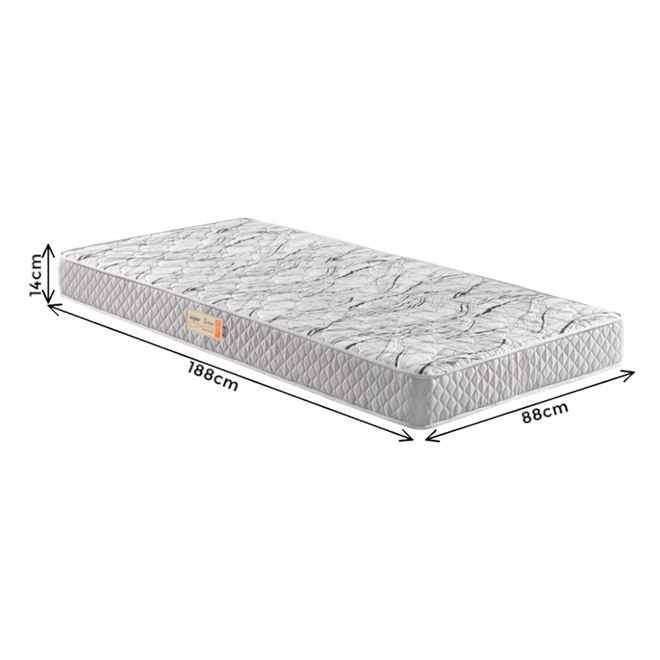 Colchão Solteiro Espuma D20 Ecoflex Ecoline | Schumann