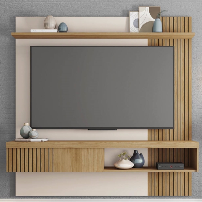 Painel para TV até 65 Polegadas 1,80m Caemmun Jade | Schumann