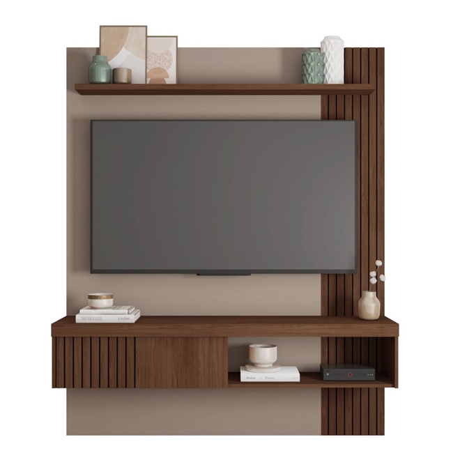 Painel para TV até 55 Polegadas 1,50m Caemmun Jade | Schumann