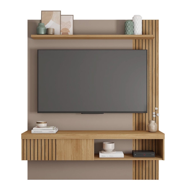 Painel para TV até 55 Polegadas 1,50m Caemmun Jade | Schumann