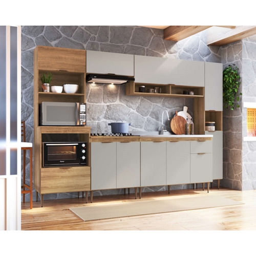 Cozinha Completa 11 Portas 1 Gaveta Delmarco Veneza | Schumann