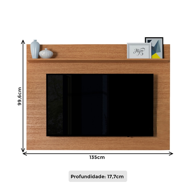Painel para TV até 55 Polegadas 1,35m Colibri Maia | Schumann