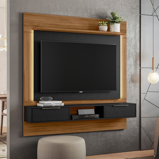 Painel para TV até 58 Polegadas 1,61m com LED Notável | Schumann