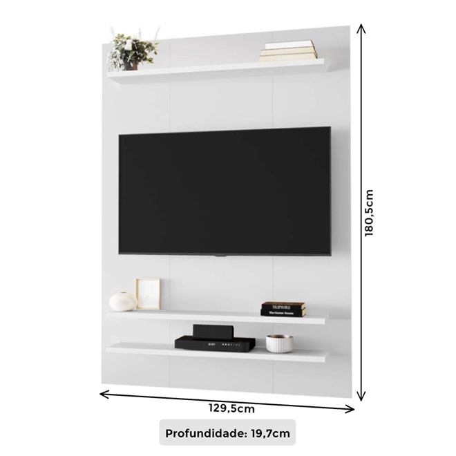 Painel para TV até 50 Polegadas 1,295m Notável NT 1195 | Schumann