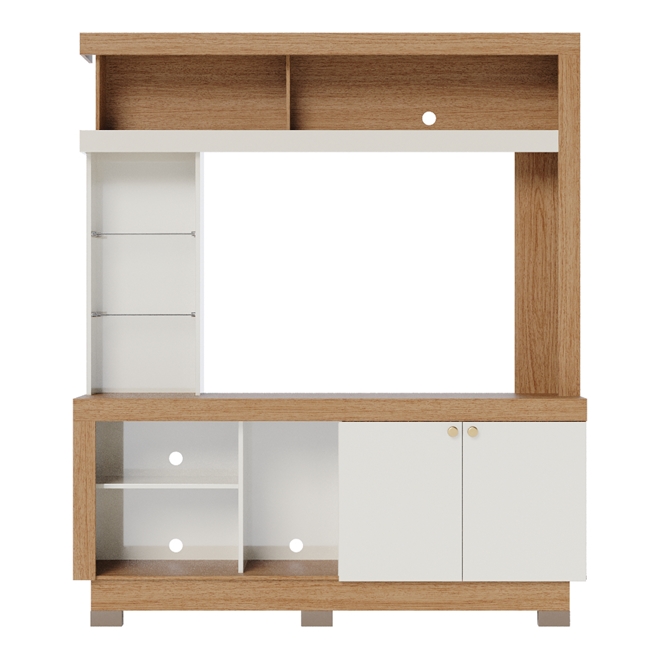 Estante Home para TV até 50 Polegadas 1,6m 2 Portas e | Schumann